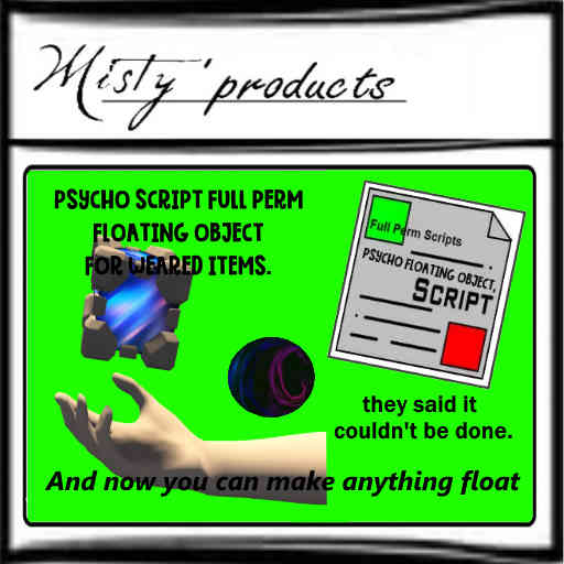 Second Life Marketplace - floating objects scripts